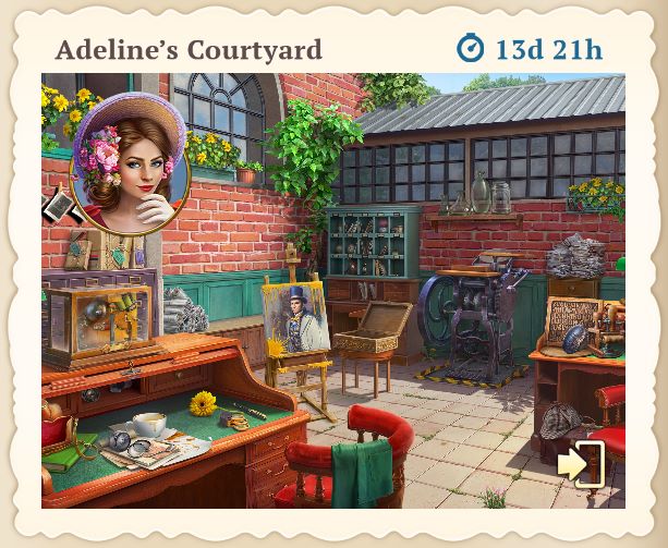 City #9 Adeline's Room アデラインの部屋